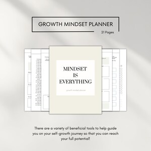 Personal Growth Bundle, Self Growth Journal, Self Improvement Workbook ...