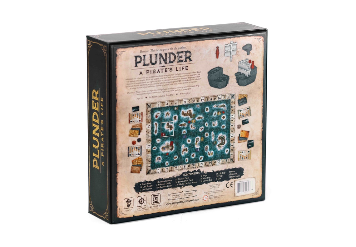 Plunder Family Board Games Board Games for Adults and Kids - Etsy