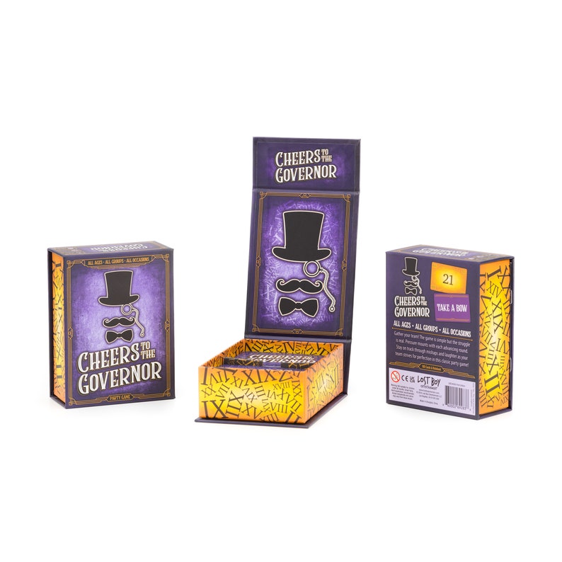 Cheers to the Governor – Card Games - Party Games – for Kids 8 and up ...
