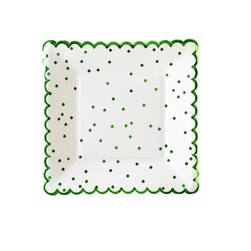 Shamrock Plates - Etsy