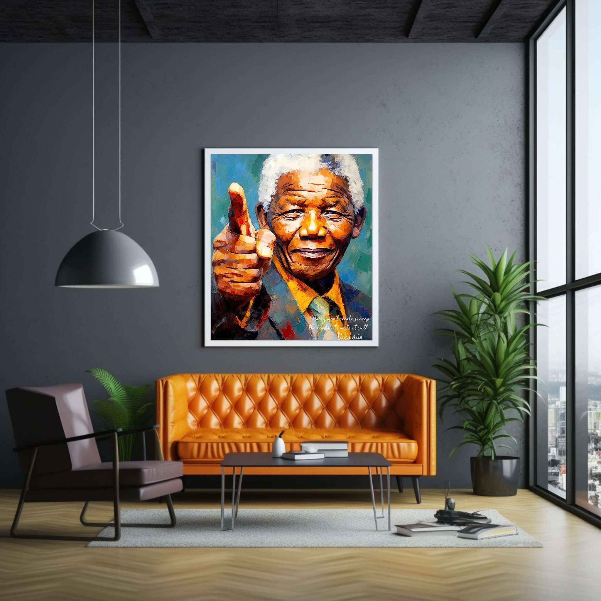 Nelson Mandela Famous Quotes Nelson Mandela Signature - Etsy