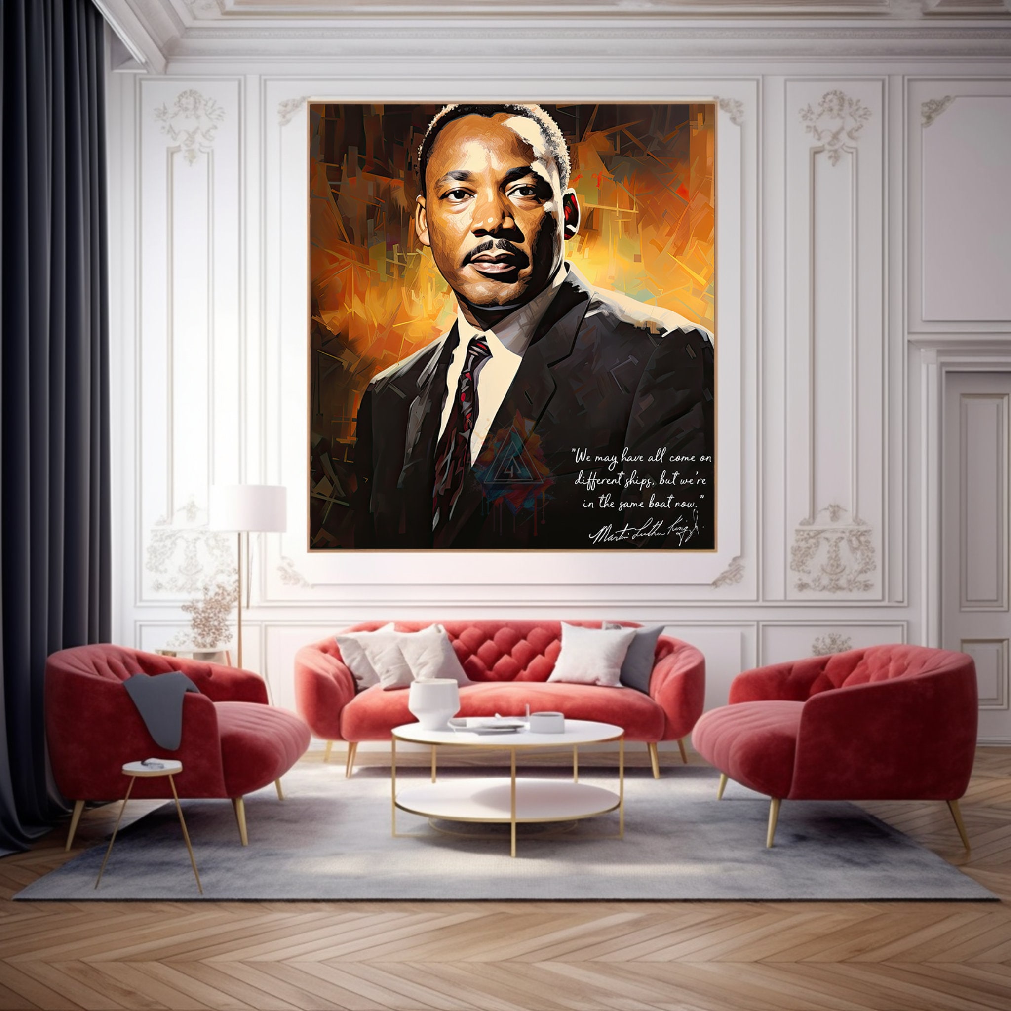 Martin Luther King Jr Motivational Quotes Original Signature ...