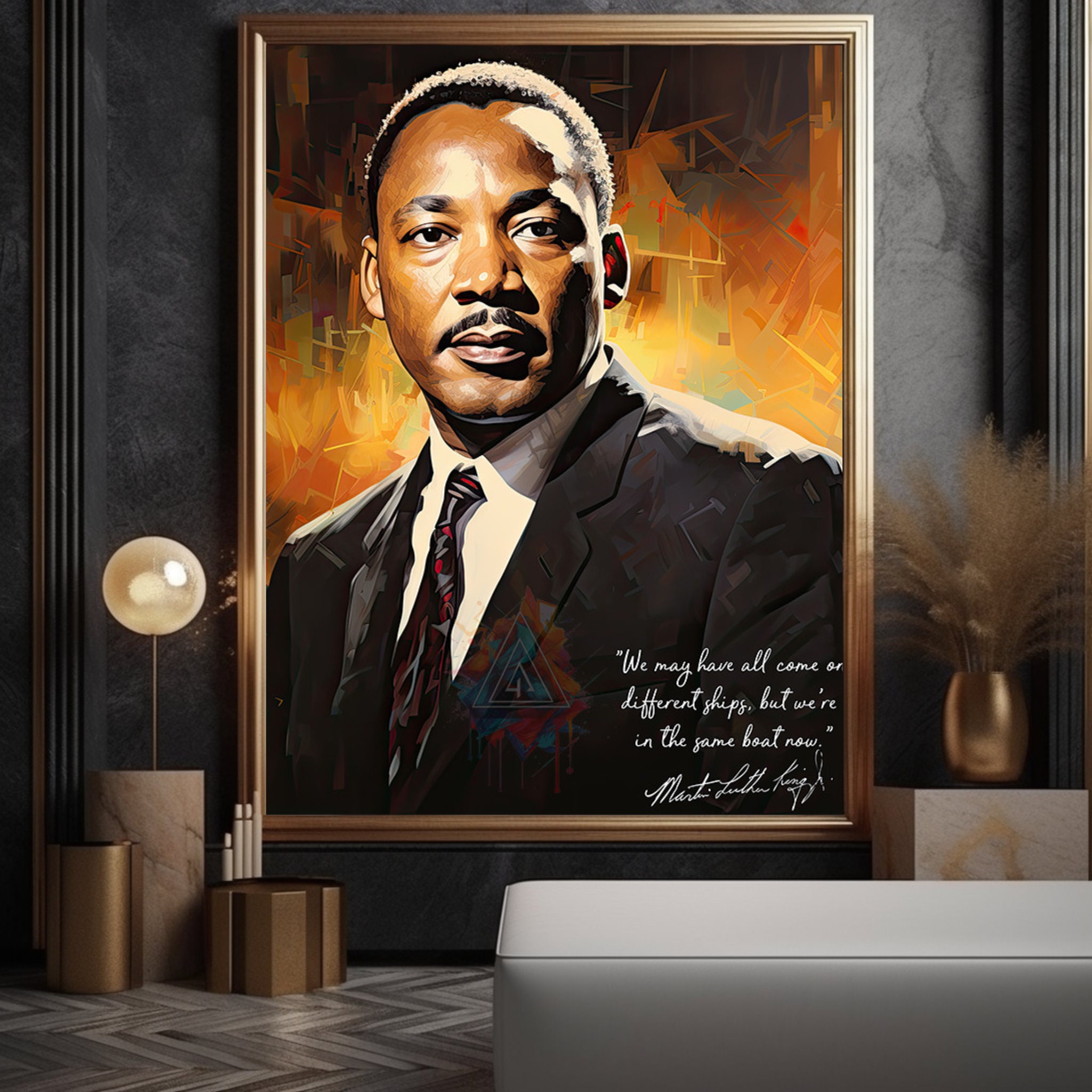 Martin Luther King Jr Motivational Quotes Original Signature ...