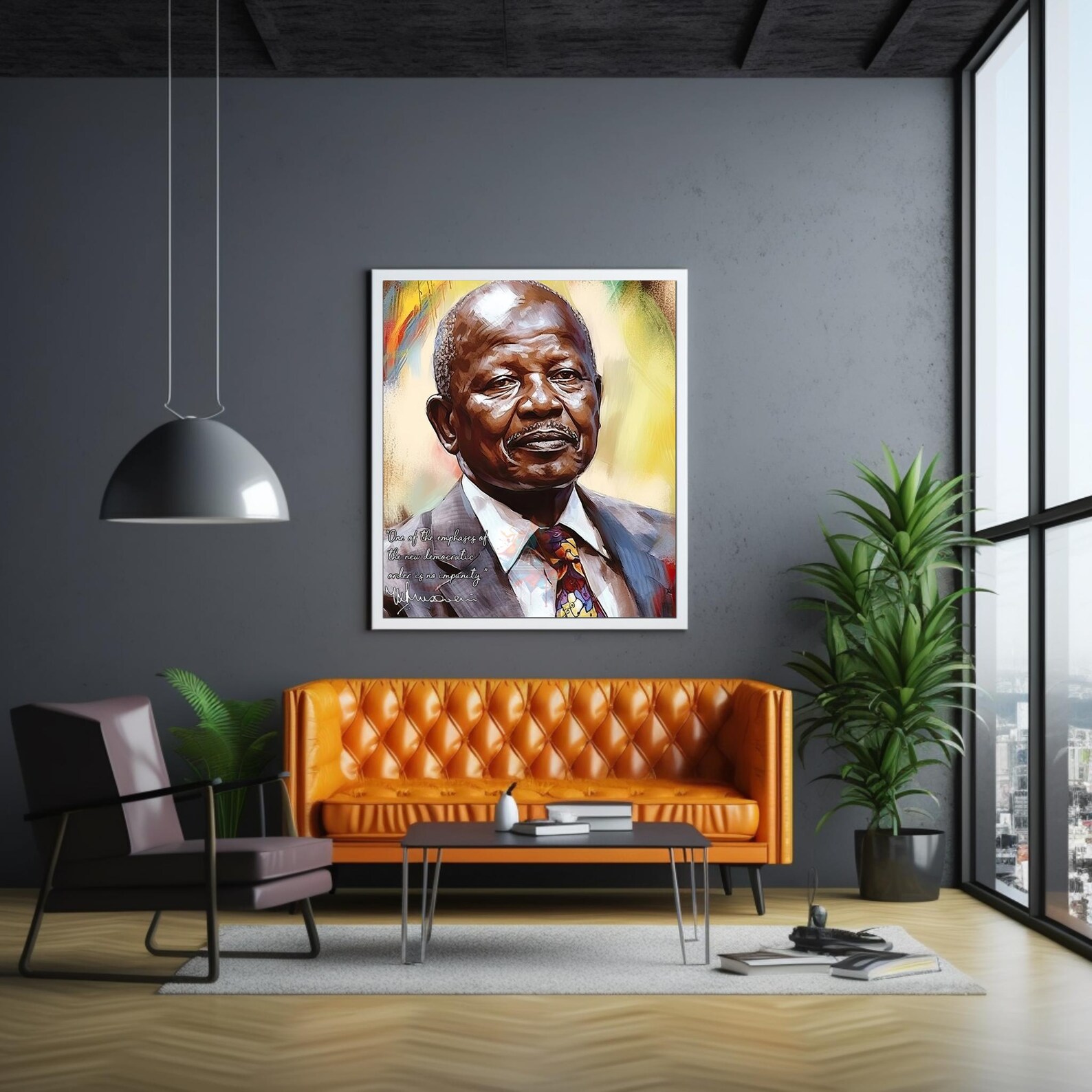 Yoweri Museveni Signature Art Print: Uganda Inspirational Quotes ...