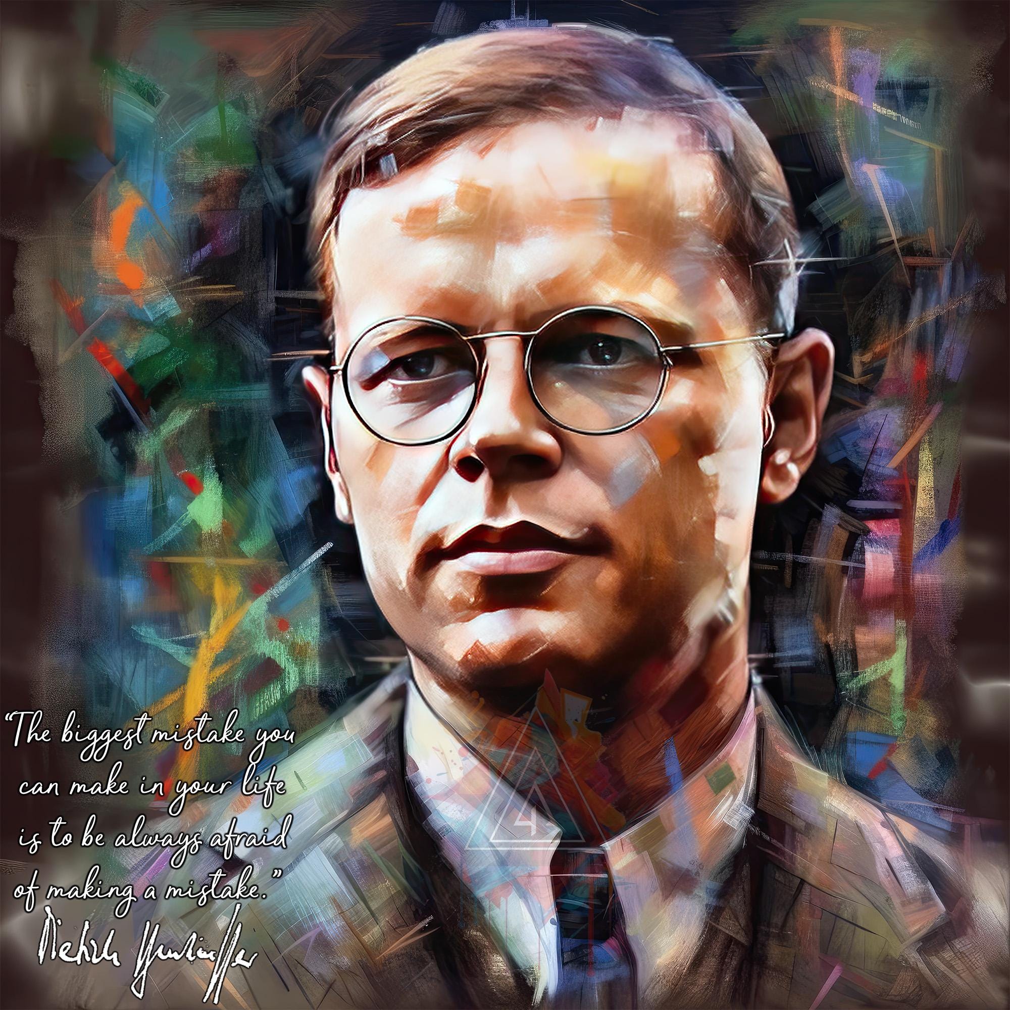 Dietrich Bonhoeffer Quote Print: Inspirational Wall Art (digital ...