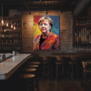 Angela Merkel Motivational Quotes - Original Signature | Inspirational ...