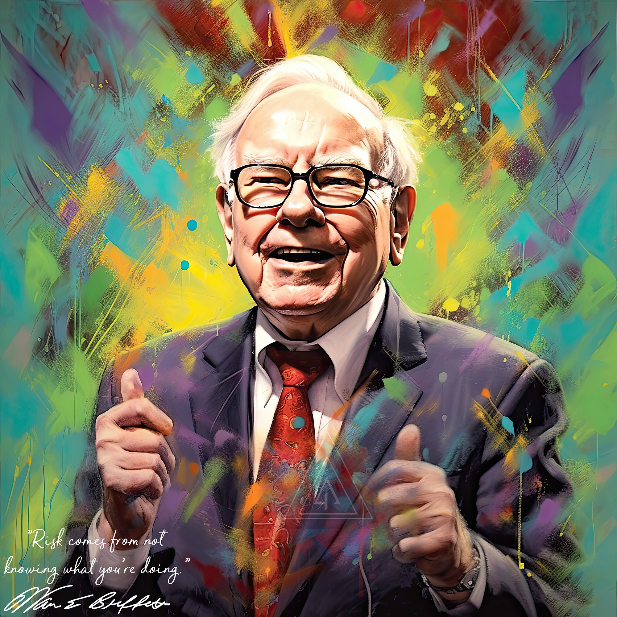 Warren Buffett Motivational Quotes Warren Buffett Signature ...