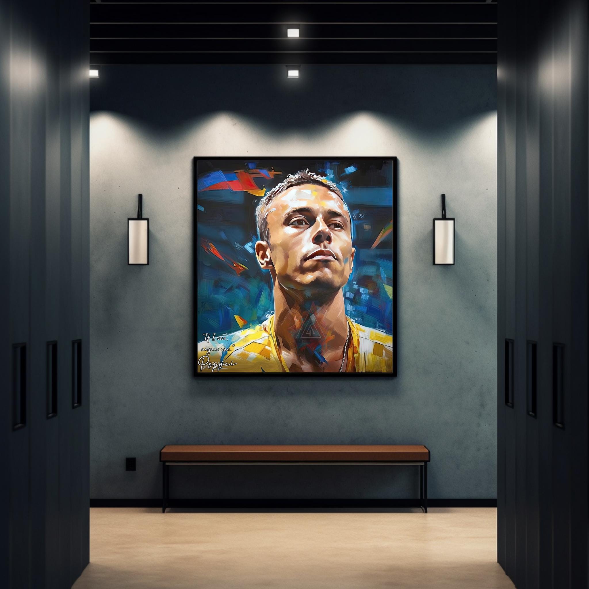 David Popovici Motivational Quotes Original Signature Inspirational ...