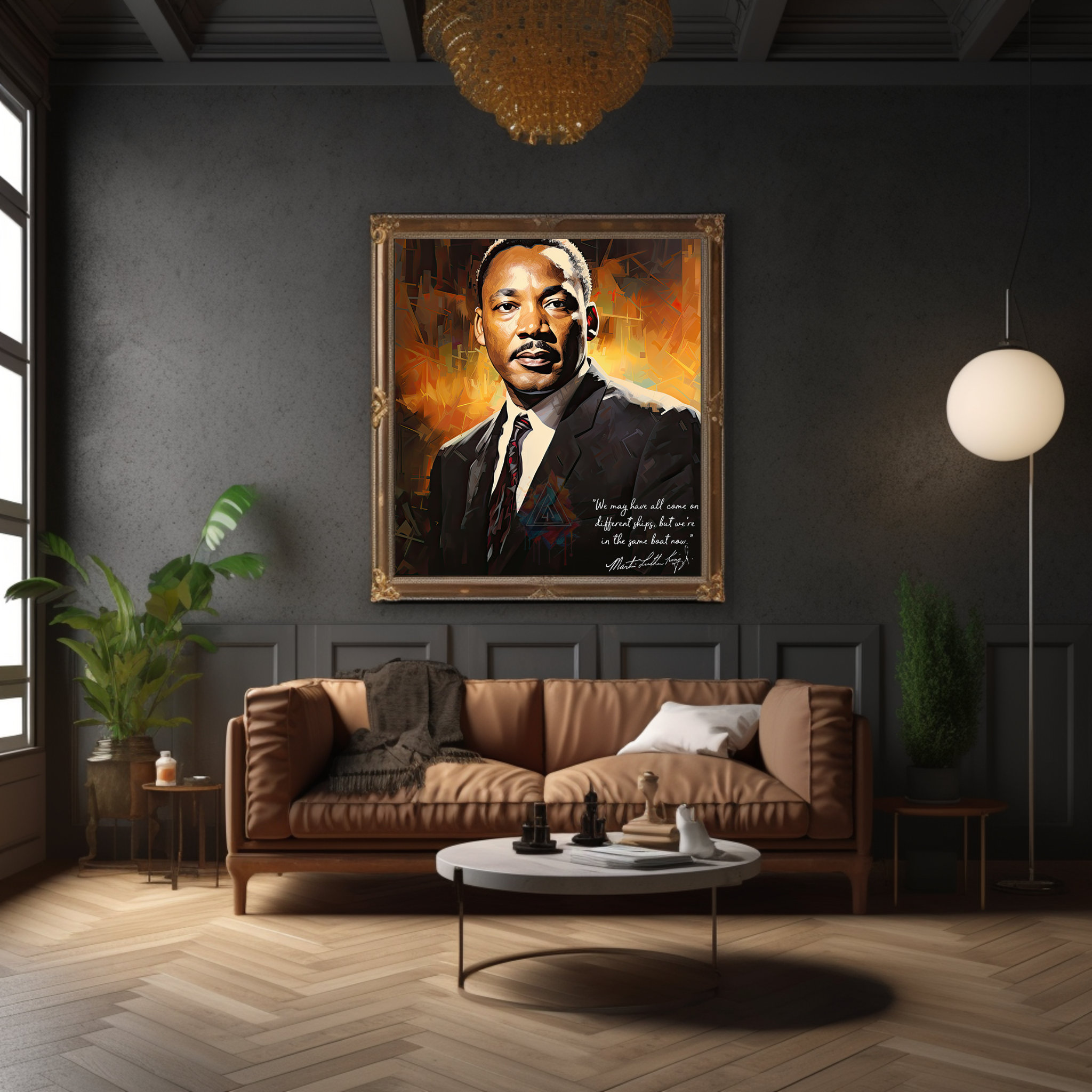 Martin Luther King Jr Motivational Quotes Original Signature ...