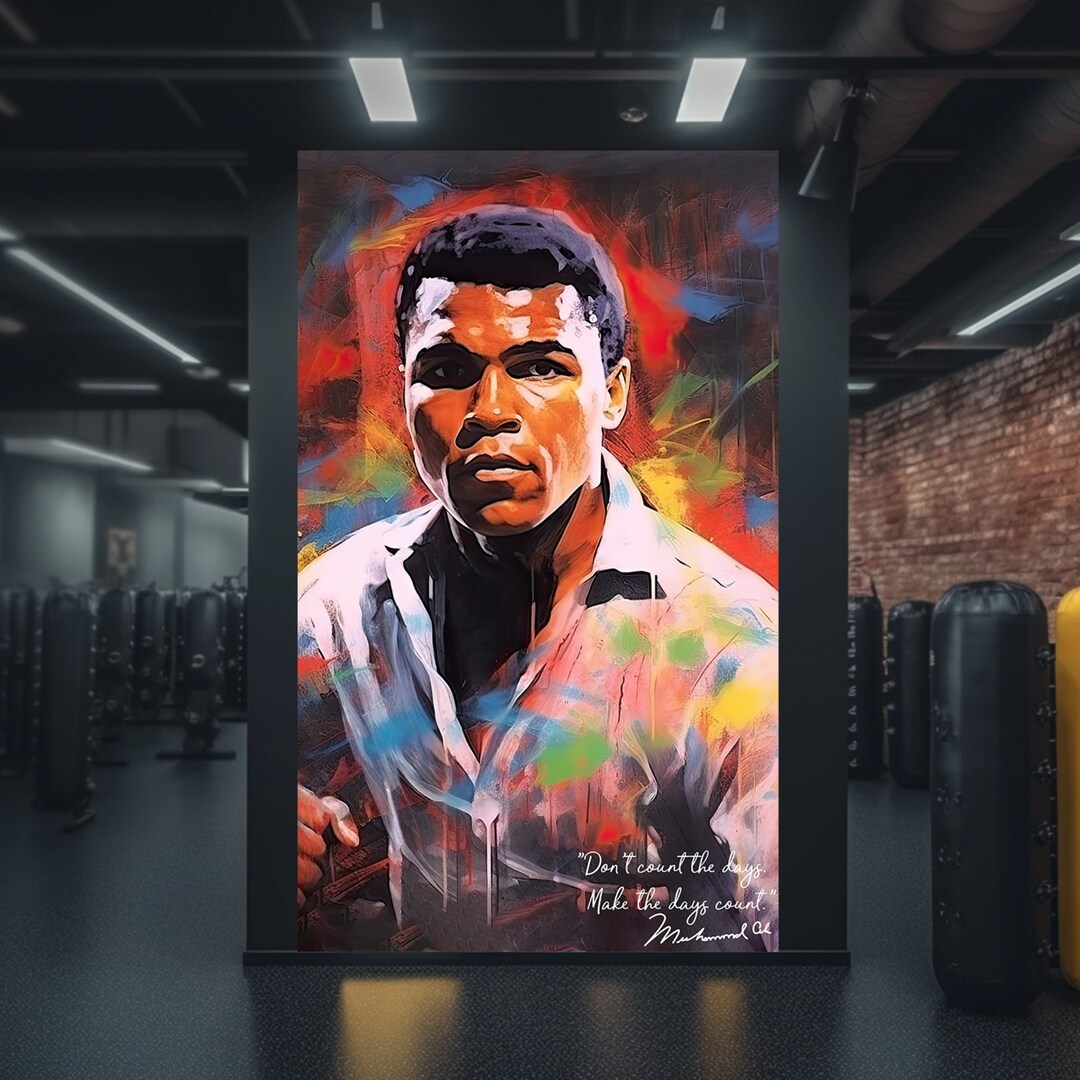 Muhammad Ali Motivational Quotes Muhammad Ali Signature Inspirational ...