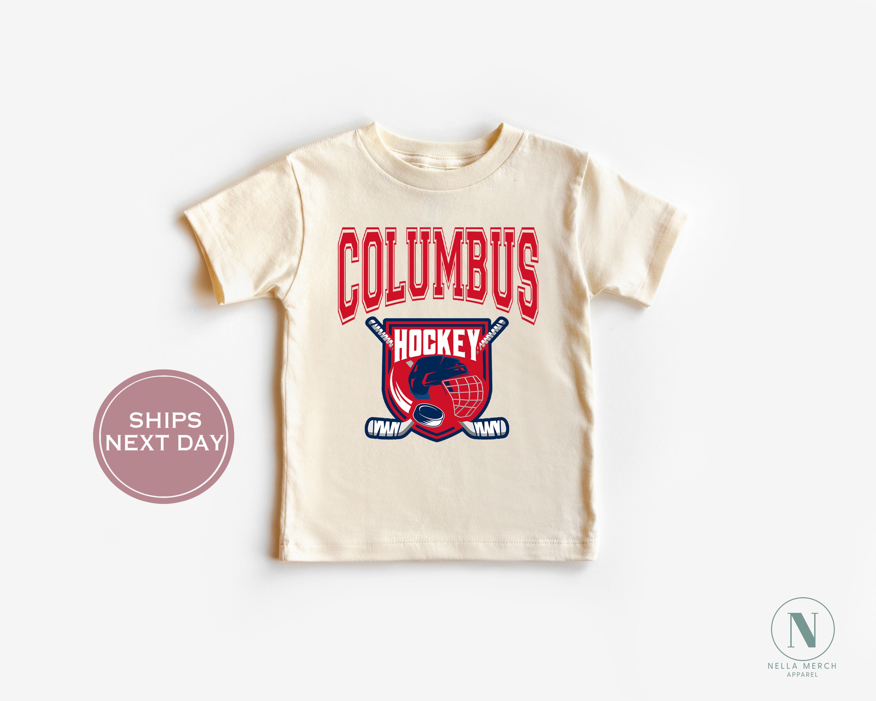 Retro Columbus Hockey Shirt, Vintage Columbus Hockey Shirt sold by ...