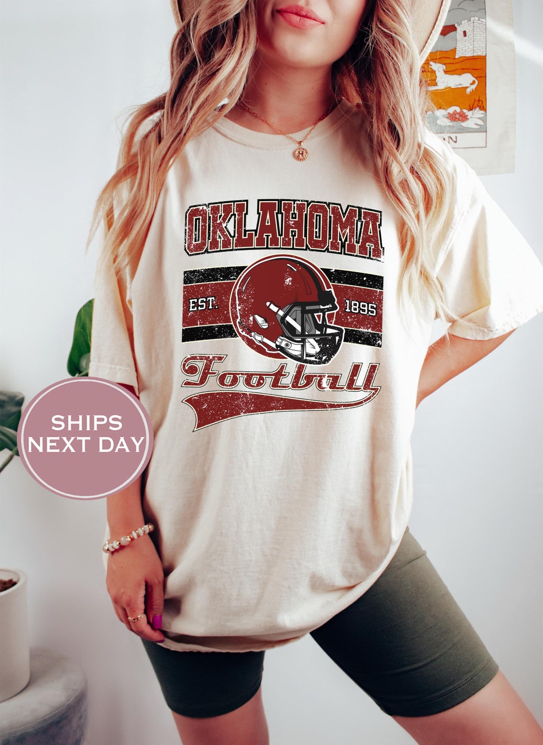 Retro Oklahoma Football Shirt, Vintage Oklahoma Football Tee, Tulsa ...