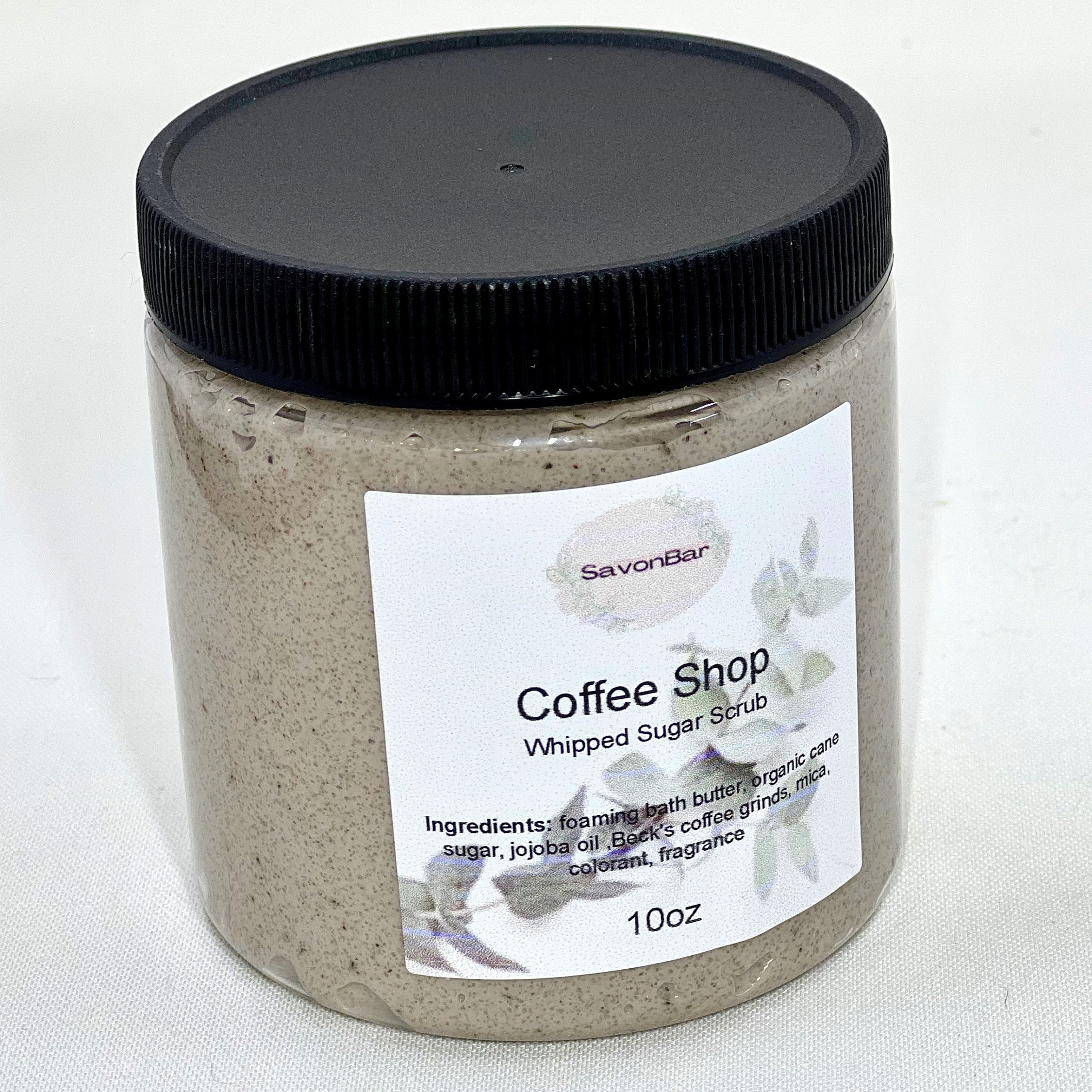 Coffee Shop Whipped Sugar Scrub, Gift Tea, Stocking Stuffer, Self Care ...