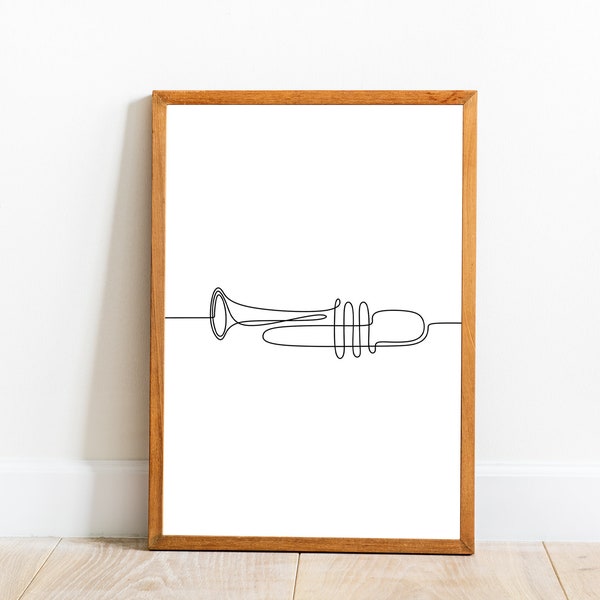 Trumpet Art - Etsy