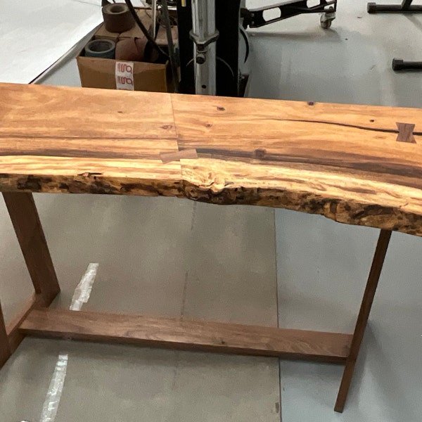 Live Edge Console - Etsy