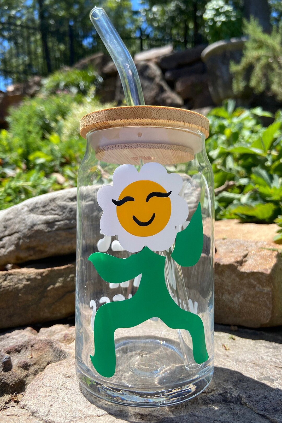 Flower Retro Cup Design// Harry Styles Cup// TPWK W/ Lid & Straw - Etsy