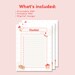 Blank Checklist, Strawberry Theme, Digital Download, Fillable Form ...