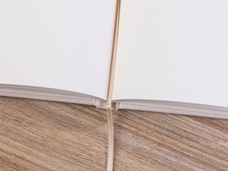 Canvas notitieboek, aangepast blanco A5-dagboek met logo - branding ...