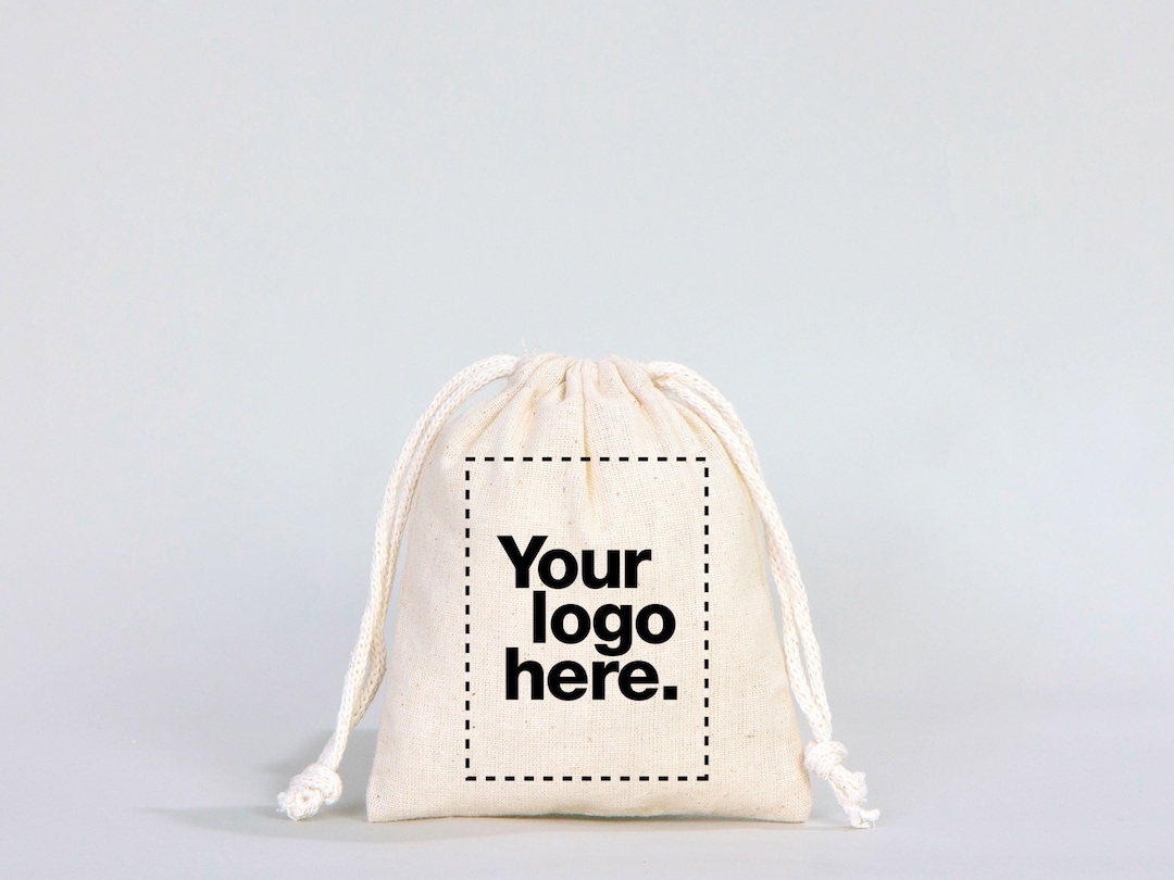 Custom Muslin Bags 4x5 Organic Cotton Favor Bags Wedding Favor ...
