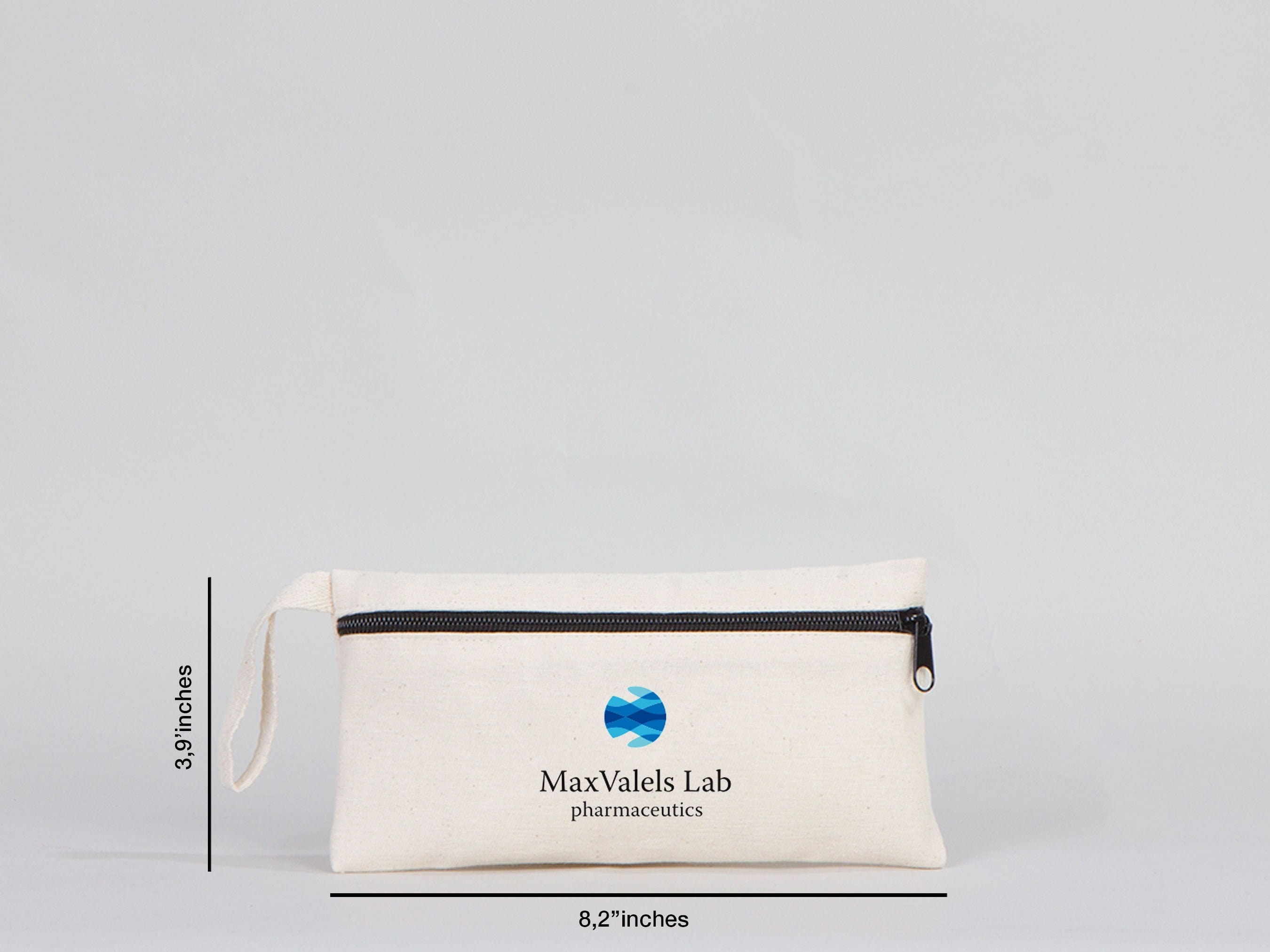 Pack of 18 Custom Printed Cotton Pencil Pouch | Personalized Logo ...