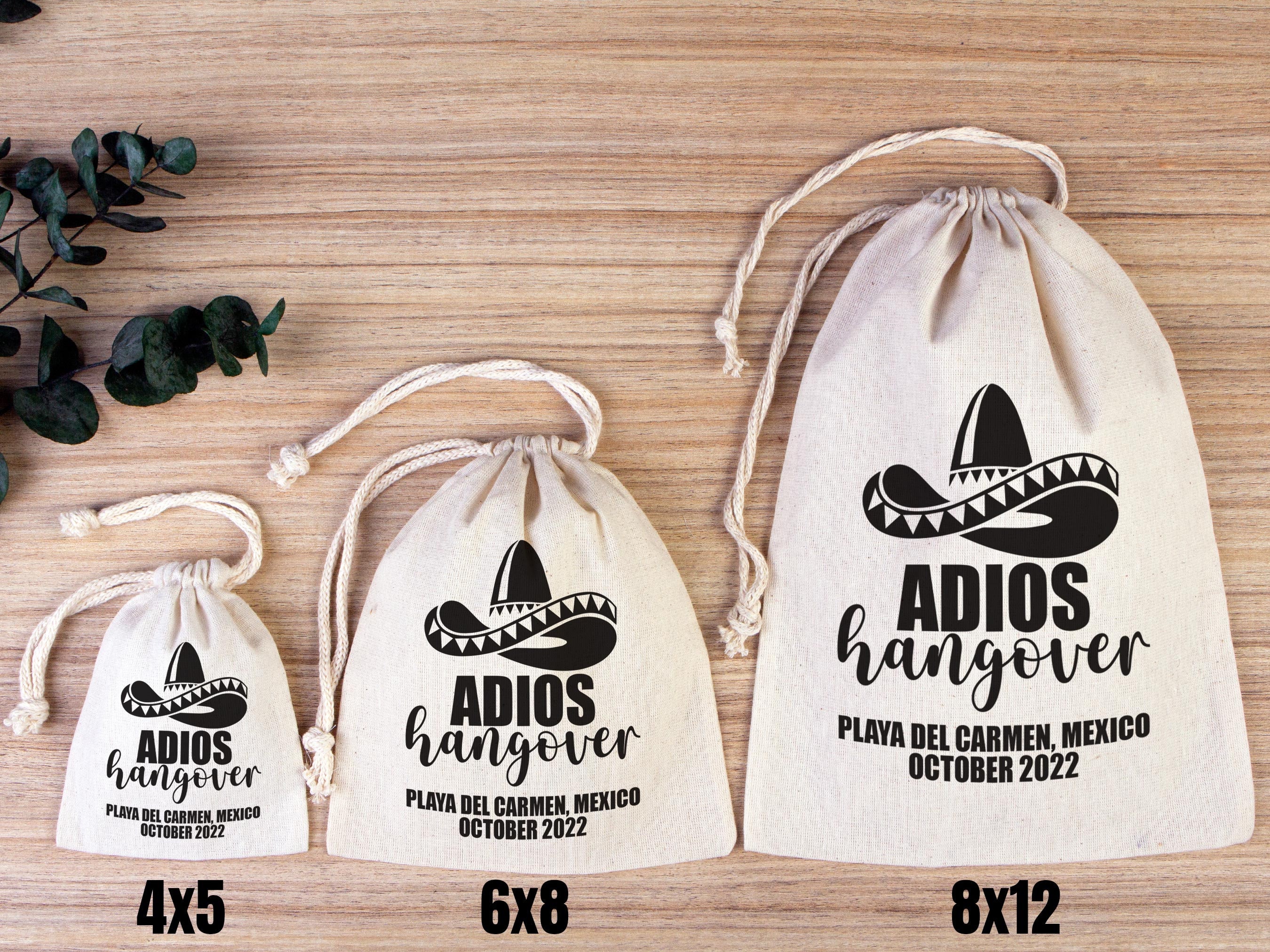 Adios Hangover Kit Bags Party Recoveryt Kit Bags Surival - Etsy