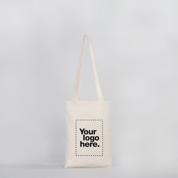 Personalized Mini Tote Bag Custom Logo - Etsy