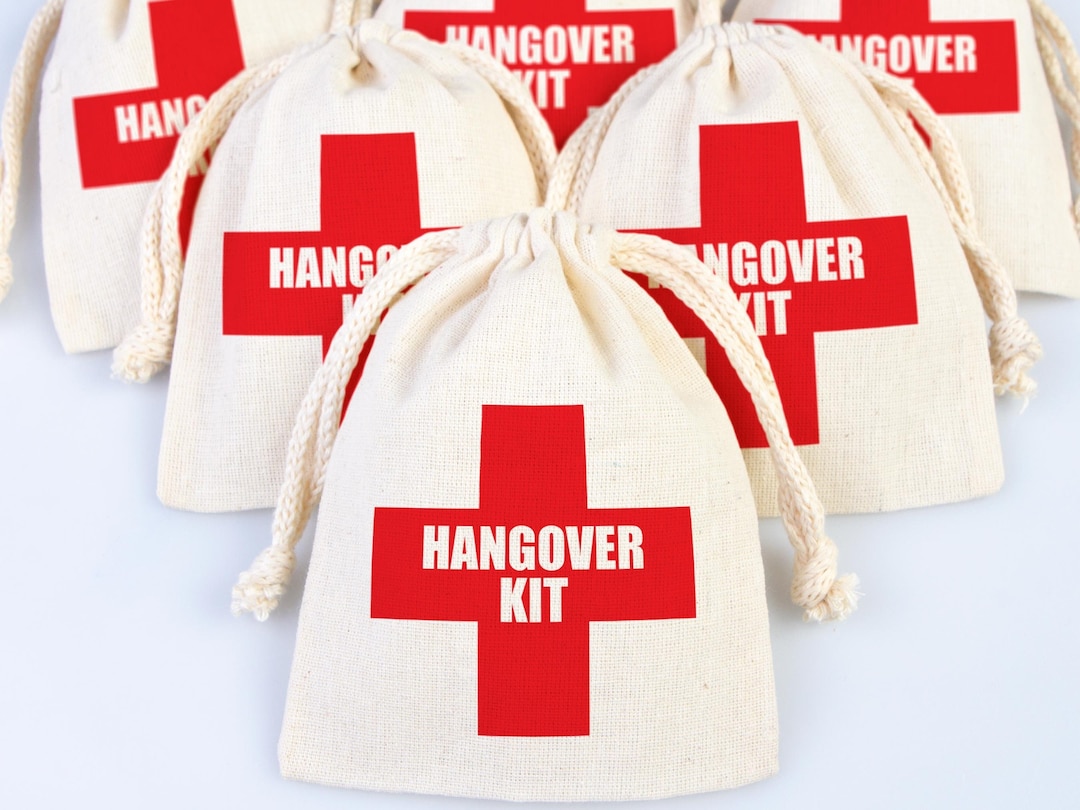 Hangover Kit Bags Party Recovery Kit Bags Survival Kit Pouch 3 ...