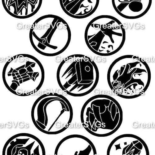 World of Warcraft Class Icon Decal Sticker 3 new - Etsy