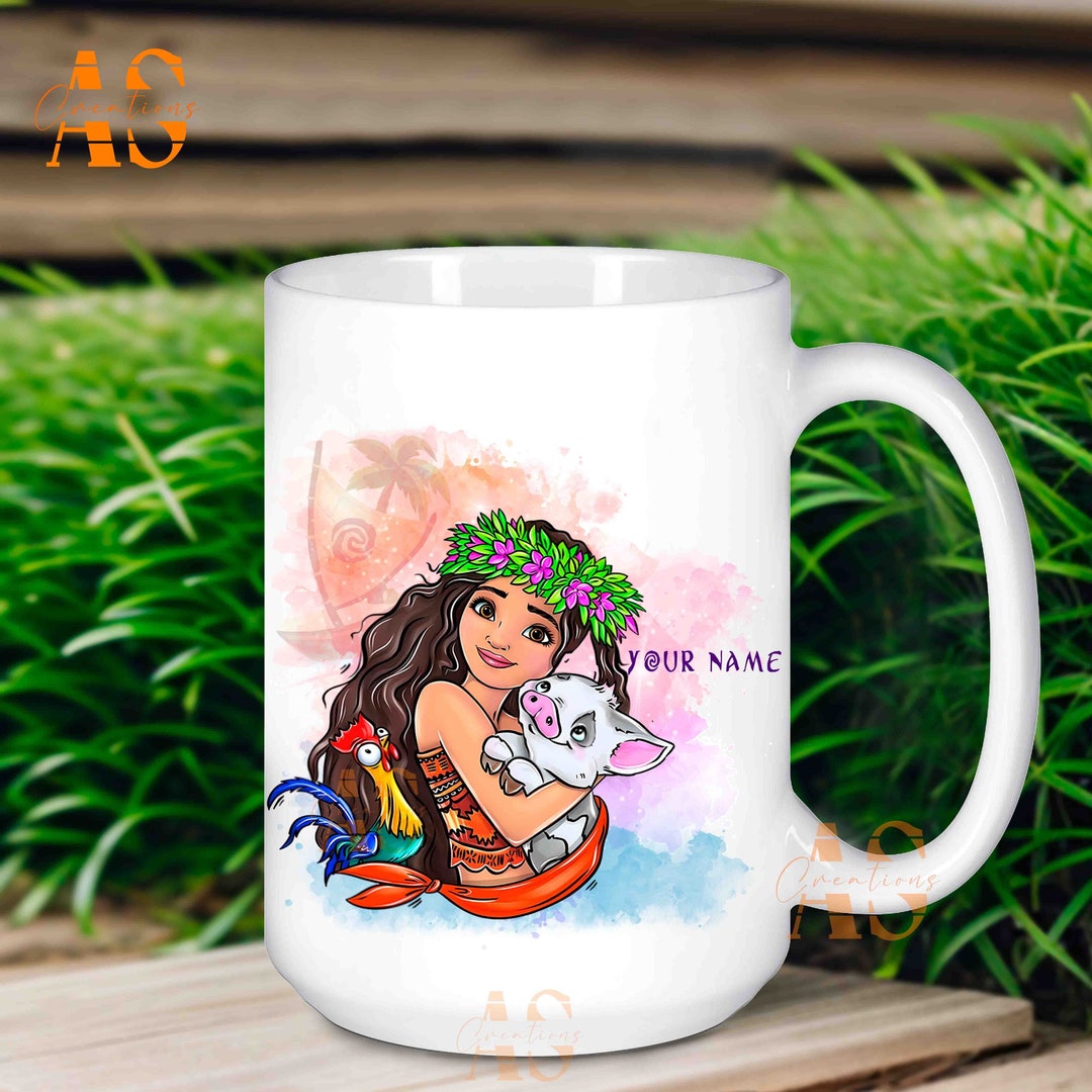 Moana of Motunui, Princess Moana, 15 Oz Mug, Maui - Etsy