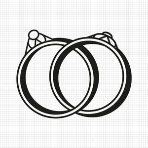 Diamond Ring Svg Png Pdf Ai Dxf File Download - Etsy