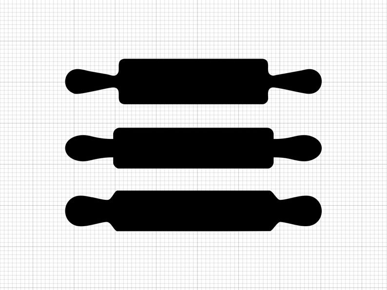 Rolling Pin Svg Png Pdf Ai Dxf File Download - Etsy