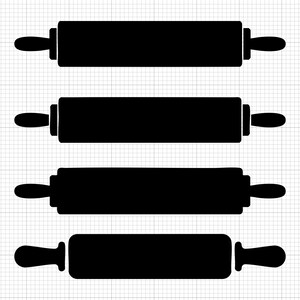 Rolling Pin Svg Png Pdf Ai Dxf File Download - Etsy