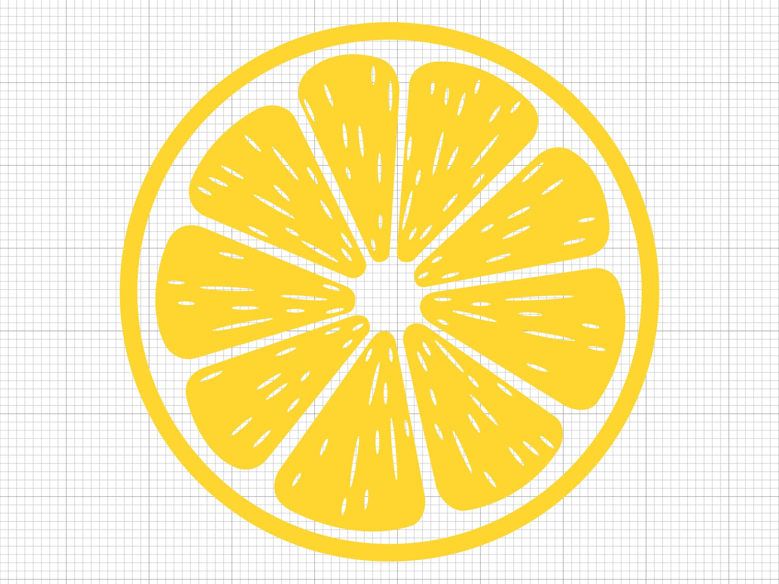 Lemon Slice Svg Png Pdf Ai Dxf File Download - Etsy