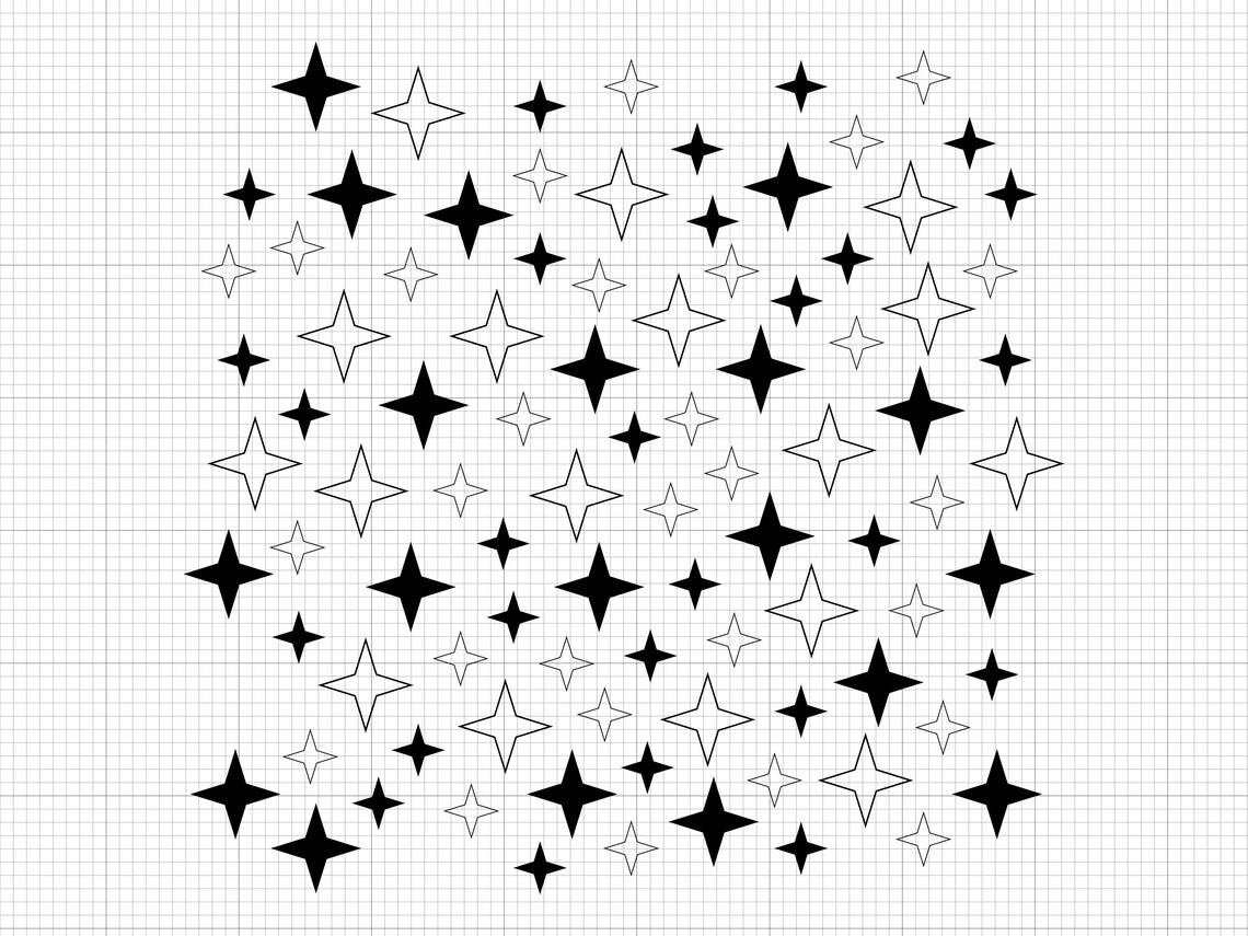 Star Svg Png Pdf Ai Pdf Dxf Cut File Download - Etsy