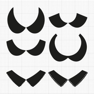 Collar Svg Eps Pdf Ai Dxf File Download - Etsy