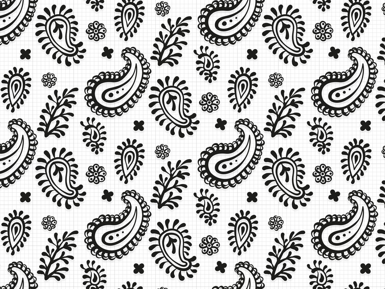 Bandana Pattern Svg Png Pdf Ai Dxf File Download - Etsy