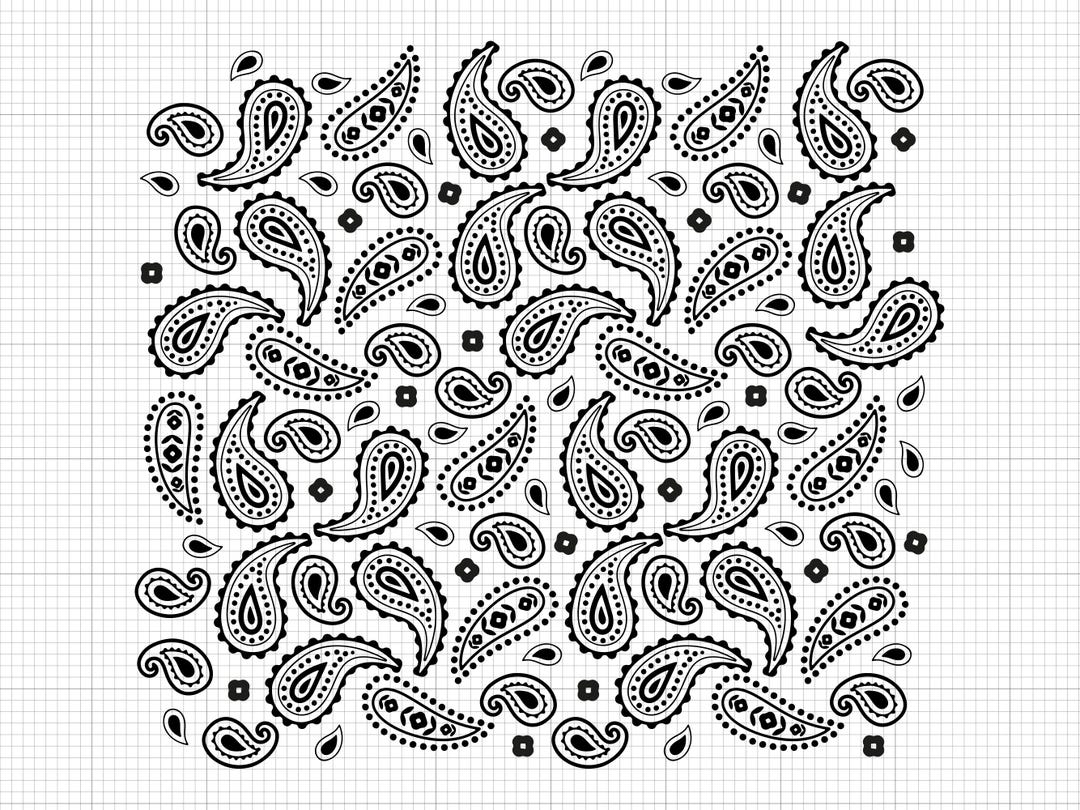 Bandana Svg Png Ai Dxf Pdf File Download - Etsy