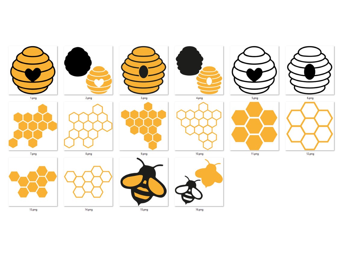 Beehive Svg Png Pdf Ai Dxf File Download - Etsy
