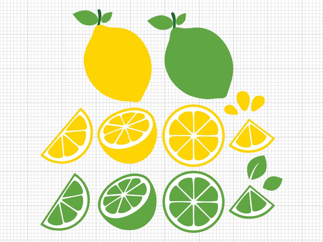 Lemon Slice Svg Png Pdf Ai Dxf File Download - Etsy