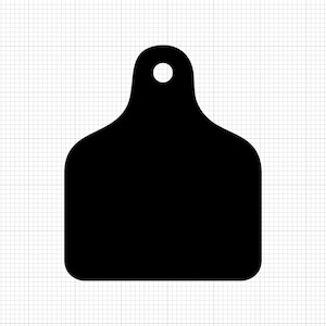 Cow Tag Svg Png Pdf Ai Dxf File Download - Etsy