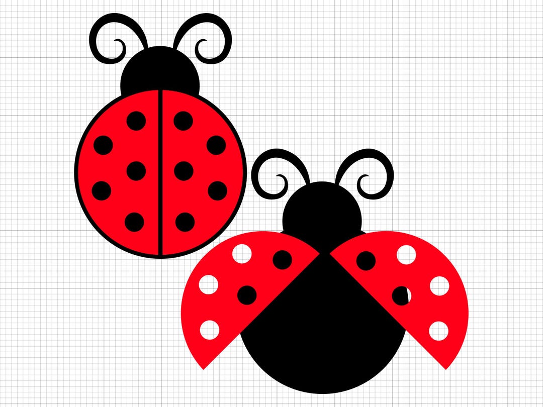 Cute Ladybug Svg Png Ai Pdf Dxf File Download - Etsy