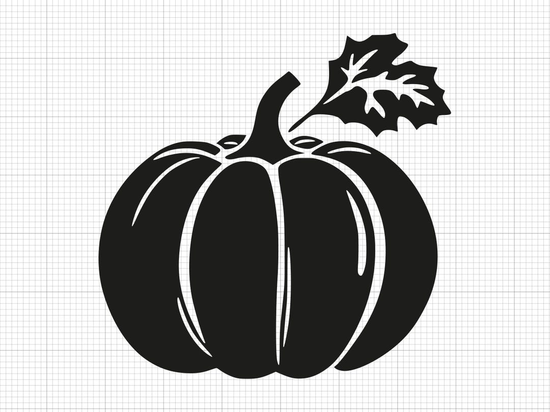 Pumpkin Svg Png Pdf Ai Dxf File Download - Etsy