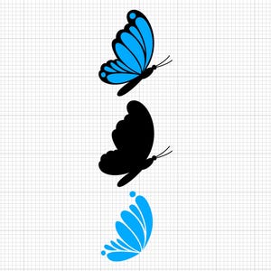 Butterfly Svg Png Pdf Ai Dxf File Download - Etsy