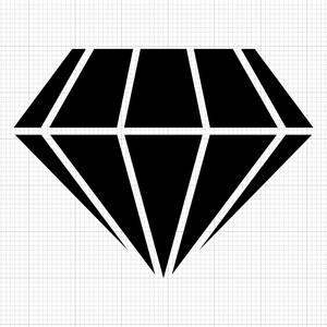 Diamond Svg Png Pdf Ai Dxf File Download - Etsy