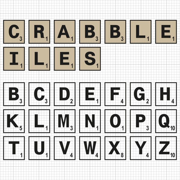 Scrabble Tiles - Etsy
