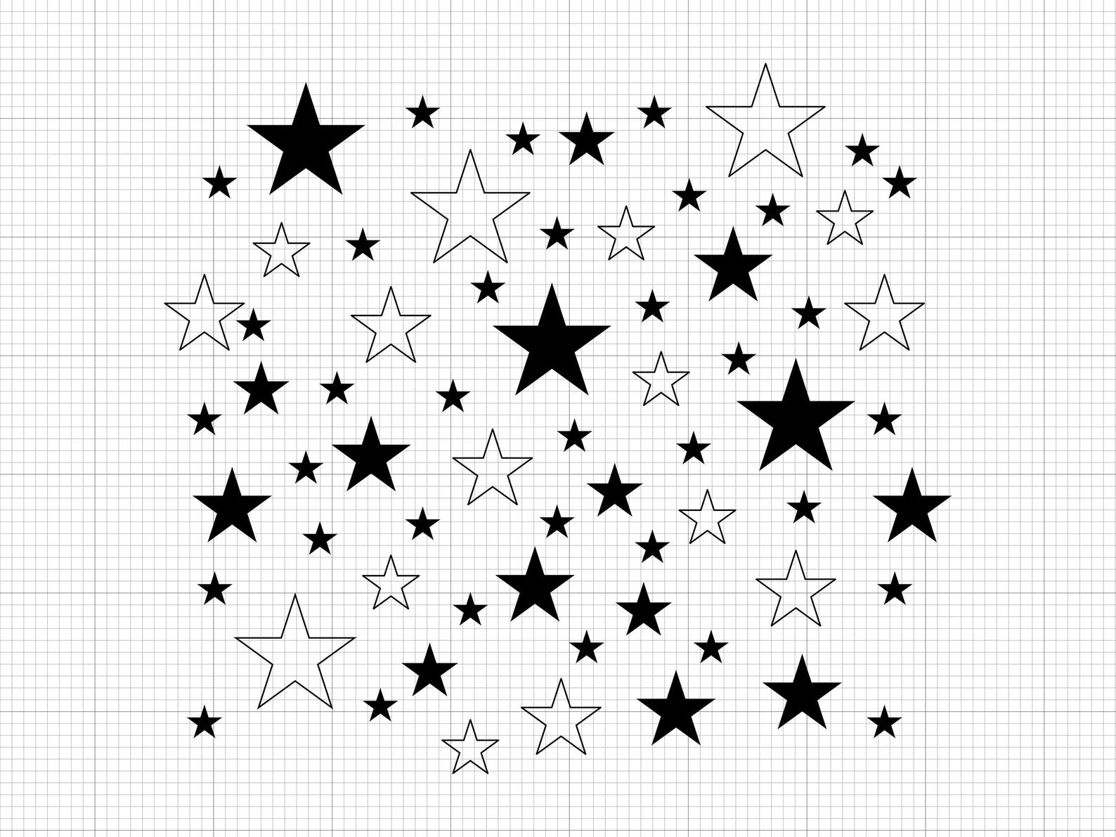 Star Svg Png Pdf Ai Pdf Dxf Cut File Download - Etsy
