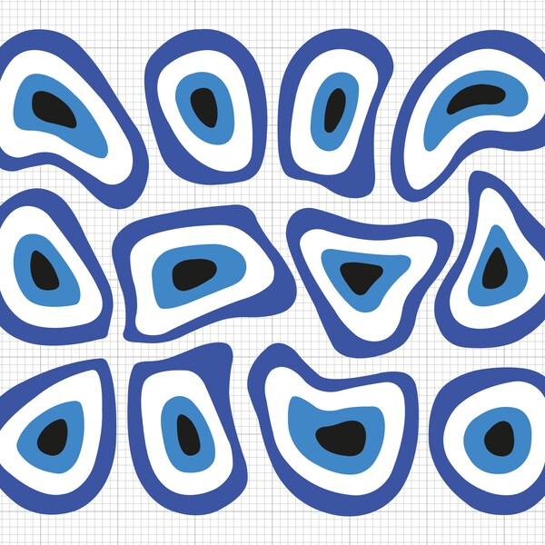 Ojo turco svg - Etsy España