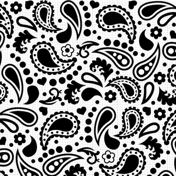 Paisley Stencil - Etsy