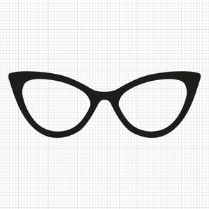 Glasses Svg Png Ai Pdf Dxf File Download - Etsy