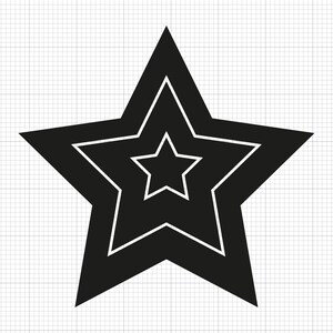 Star Svg Png Pdf Ai Dxf File Download - Etsy